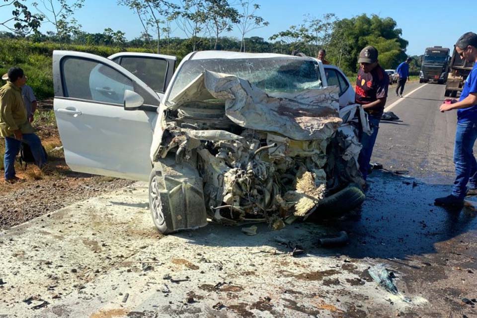 Acidente deixa dois mortos e dois feridos na BR- 364 | Polícia | Rondônia Dinâmica