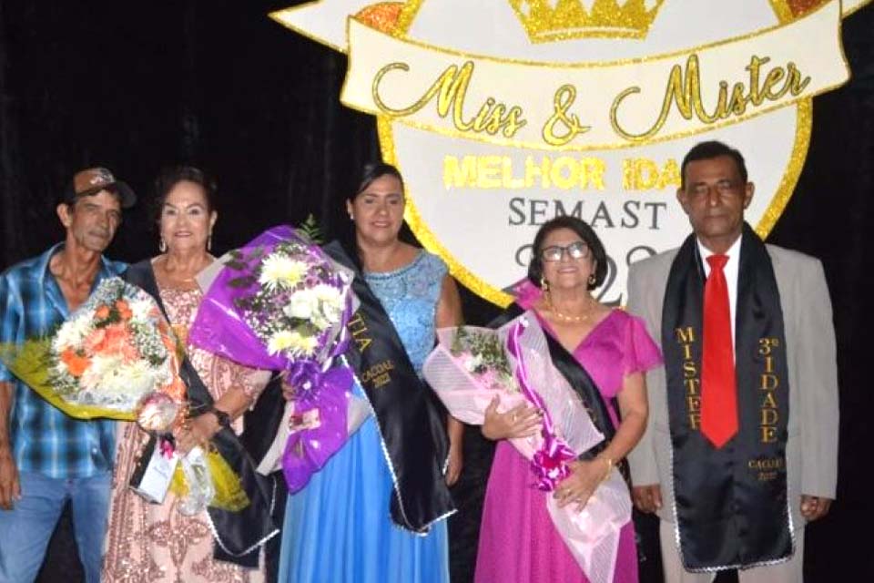 Evento promovido pelo Conselho Municipal do Idoso elege Miss e Mister ...