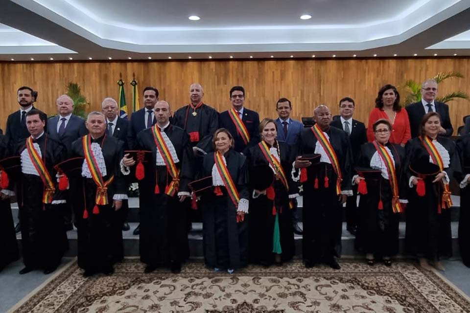 Desembargador Alexandre Miguel representa TJRO na posse da nova cúpula ...